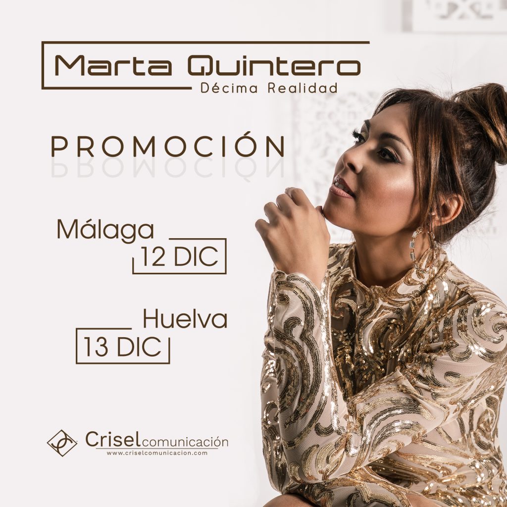 Marta Quintero inicia la presentación de su nuevo disco «Décima ...